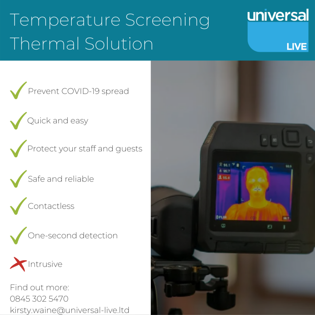 Temperature Screening Thermal Solution - Universal Live