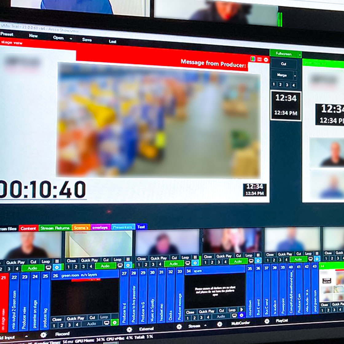 BACKSTAGE - The Digital Presenter Space - Universal Live