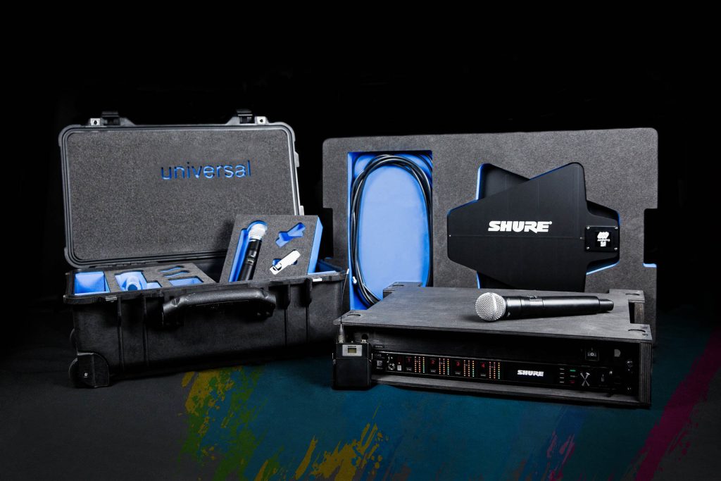 NEW KIT: SHURE AXIENT® DIGITAL WIRELESS MICROPHONE SYSTEM - Universal Live